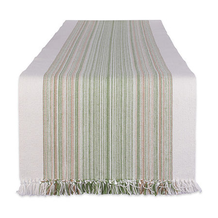 Click here for Design Imports Striped Fringed Table Runner  14 x... prices