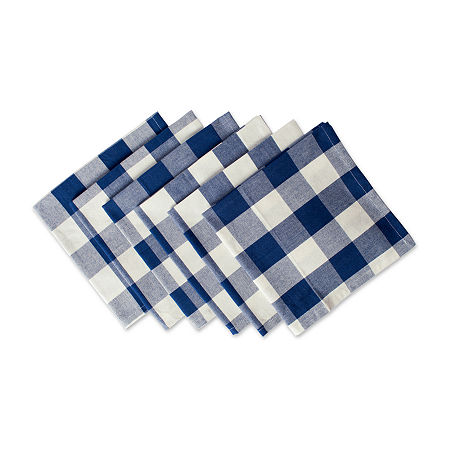 Click here for Design Imports Buffalo Check 6-pc. Napkins  One Si... prices