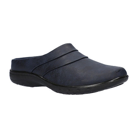 Click here for Easy Street Swing Womens Round Mules  12 Wide  Blu... prices