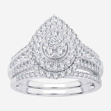 Click here for Womens 1 CT.T.W. Natural Diamond 10K or 14K White... prices