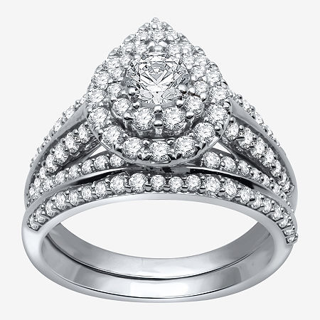Click here for Signature By Modern Bride Womens 1 1/2 CT. T.W. Na... prices
