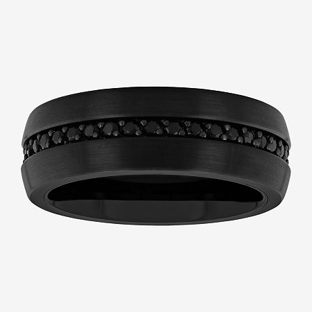Click here for Modern Bride Gemstone 8MM Tungsten Wedding Band  1... prices