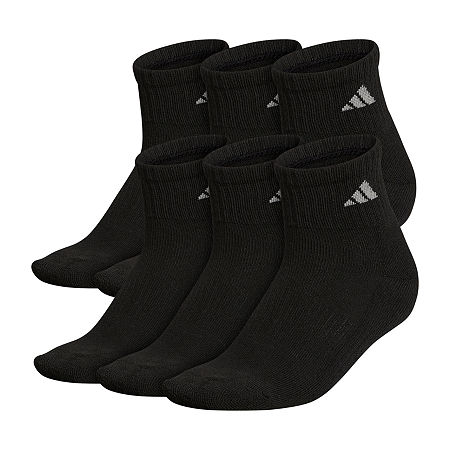 Click here for adidas Cushioned Womens 6 Pair Quarter Ankle Socks... prices
