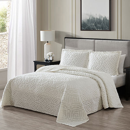 Click here for Beatrice Home Fashions Wedding Ring Chenille Bedsp... prices