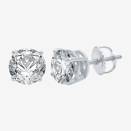 Click here for 2 CT. T.W. Natural White Diamond 14K Gold 6.3mm St... prices