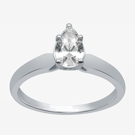Click here for 1 CT. Lab-Grown (G / SI2) Diamond Pear Solitaire E... prices