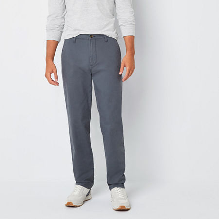 Click here for Arizona Mens Relaxed Taper Chino  29 32  Gray prices