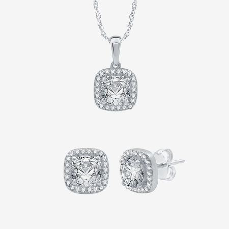 Click here for Yes  Please! Womens Lab Created White Sapphire Ste... prices