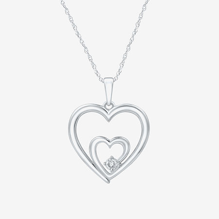 Click here for Yes Womens Diamond Accent Natural White Diamond St... prices