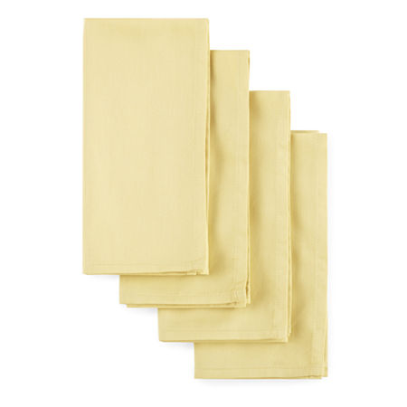 Click here for Homewear Mekia 4-pc. Napkins  One Size  Yellow prices