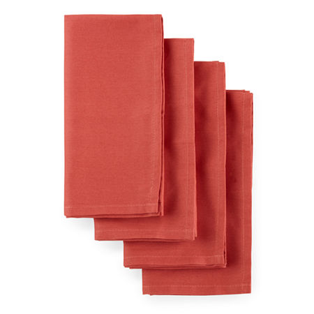Click here for Homewear Mekia 4-pc. Napkins  One Size  Red prices
