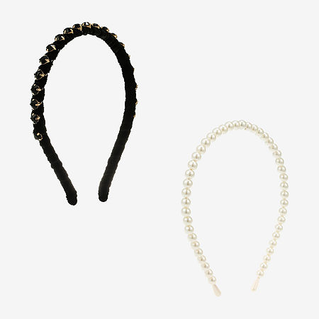 Click here for Bijoux Bar 2-pc. Headband  One Size  Multiple Colo... prices