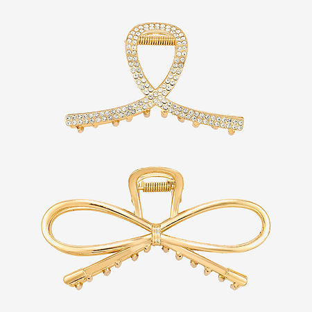 Click here for Bijoux Bar 2-pc. Hair Clip  One Size  Yellow prices