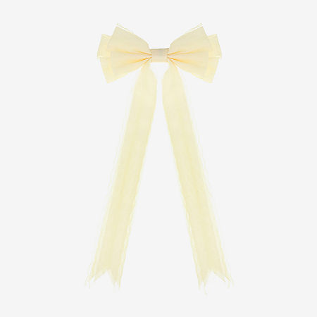 Click here for Bijoux Bar Hair Bow  One Size  White prices