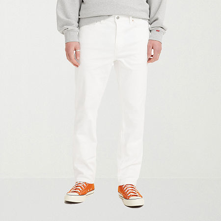 Levis Mens 541 Athletic Taper Fit Jean - Stretch  40 32  White