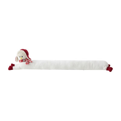 Snowman Draft Guard, Color: White Snow - JCPenney