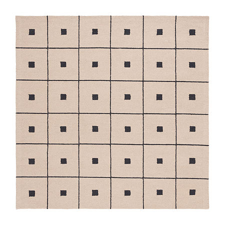 Click here for Martha Stewart Sofia Geometric Hand Tufted 6 X 6 I... prices