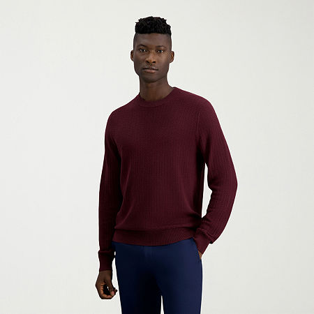 Click here for Haggar Mens Crew Neck Long Sleeve Pullover Sweater... prices