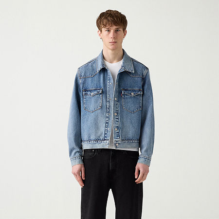 Levis Mens Denim Trucker Jacket  X-large  Blue