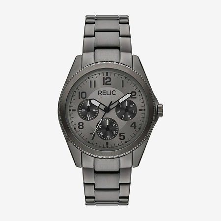Click here for Relic By Fossil Logan Mens Gray Stainless Steel Br... prices