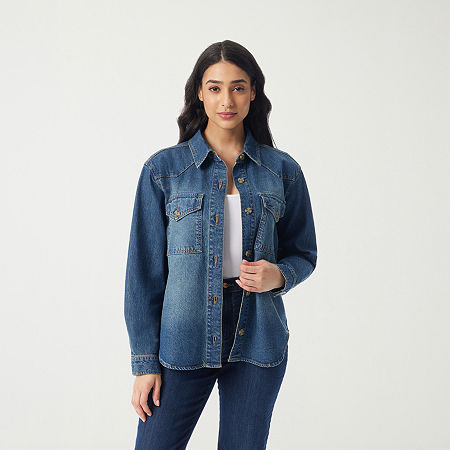 Click here for Gloria Vanderbilt Womens Denim Lightweight Jacket... prices