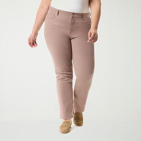 Click here for Gloria Vanderbilt Plus Amanda Womens High Rise Str... prices