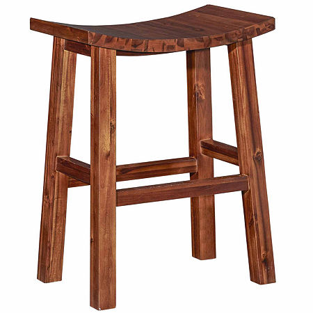 Click here for Dale Saddle Bar & Counter Stools in Acacia Wood  O... prices