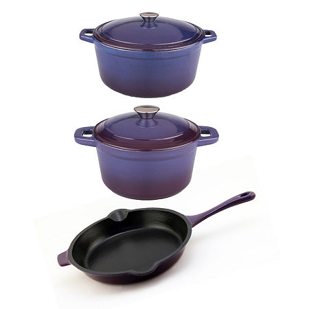 Click here for BergHOFF Neo Cast Iron 5-pc Cookware  One Size  Pu... prices