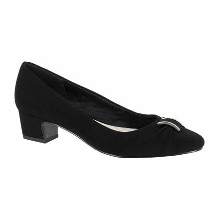 Click here for Easy Street Eloise Womens Round Block Heel Pumps... prices