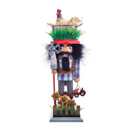 Kurt S. Adler 15in. Hollywood Nutcrackers Farmer