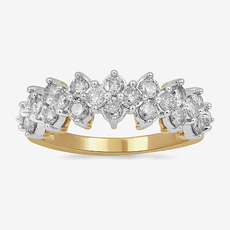Click here for Womens 23.5MM 1 CT. T.W. Natural White Diamond 10K... prices