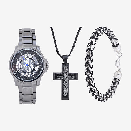 Click here for Mens Multicolor 3-pc. Watch Boxed Set Mac7096jc  O... prices