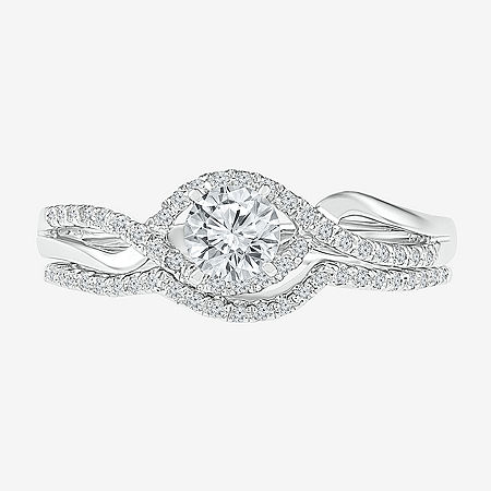 Click here for Womens 1/2 CT. T.W. Natural White Diamond 10K Whit... prices