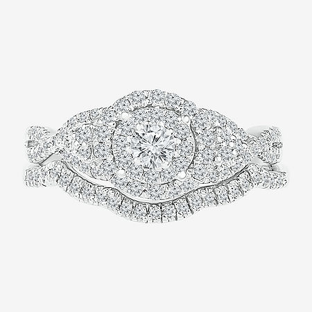 Click here for Womens 5/8 CT. T.W. Natural White Diamond 10K Whit... prices