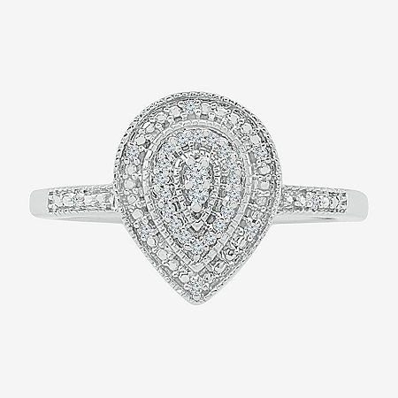 Click here for Womens Diamond Accent Natural White Diamond Sterli... prices