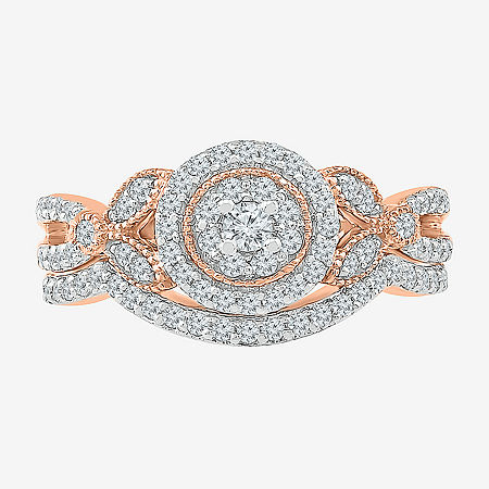 Click here for Womens 1/2 CT. T.W. Natural White Diamond 10K Rose... prices
