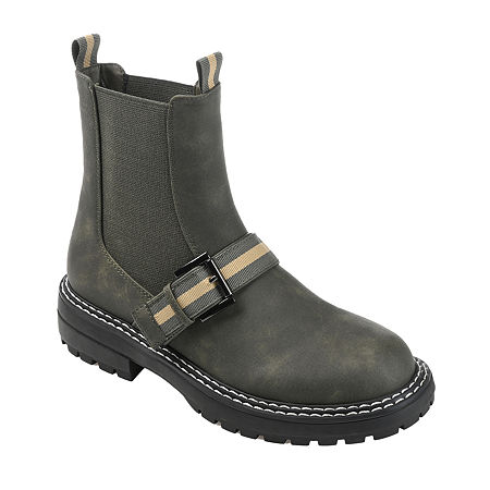 Click here for Journee Collection Womens Rilie Block Heel Booties... prices