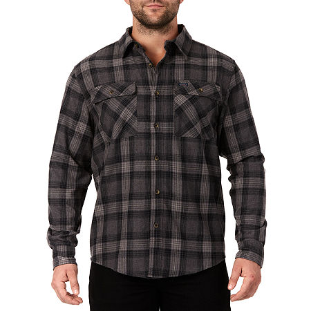 Click here for Smiths Workwear Mens Regular Fit Long Sleeve Flann... prices