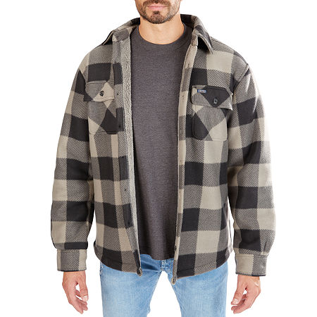 Click here for Smiths Workwear Sherpa Mens Fleece Lined Shirt Jac... prices