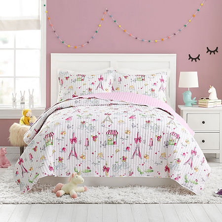 Click here for Urban Playground Pretty In Paris Reversible Quilt... prices
