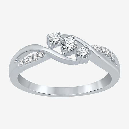 Click here for Love Lives Forever 1/5 CT.T.W. Natural Diamond Thr... prices