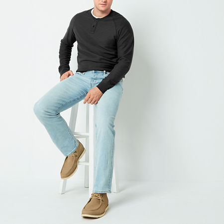 Click here for mutual weave Mens Stretch Bootcut Jean  38 30  Blu... prices