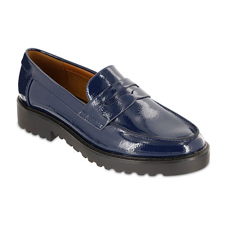 Click here for Mia Amore Hali Womens Moc Closed Toe Loafers-Wide... prices