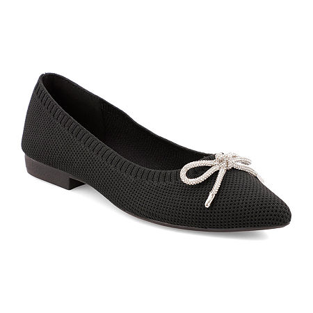 Click here for Mia Amore Malinne Womens Pointed Closed Toe Ballet... prices