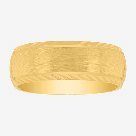 Click here for Mens 8MM 14K Gold Over Silver Wedding Band  12 prices