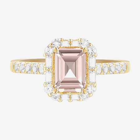 Click here for Yes  Please! Womens Lab Created Pink Sapphire 14K... prices