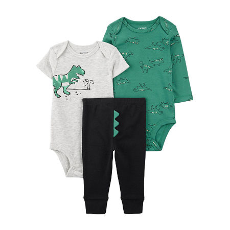 Click here for Carters Baby Boys 3-pc. Pant Set  Newborn  Green prices