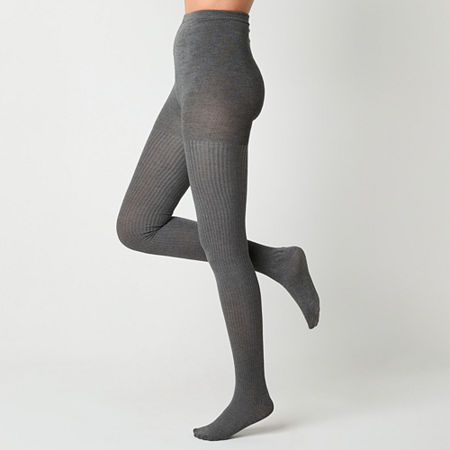 Click here for Mixit Womens Rib Sweater Tights  Medium  Gray prices