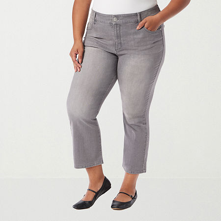 Click here for Gloria Vanderbilt-Plus Womens High Rise Bootcut Je... prices