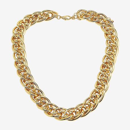 Click here for Bold Elements Gold Tone Womens 16 Inch Link Chain... prices